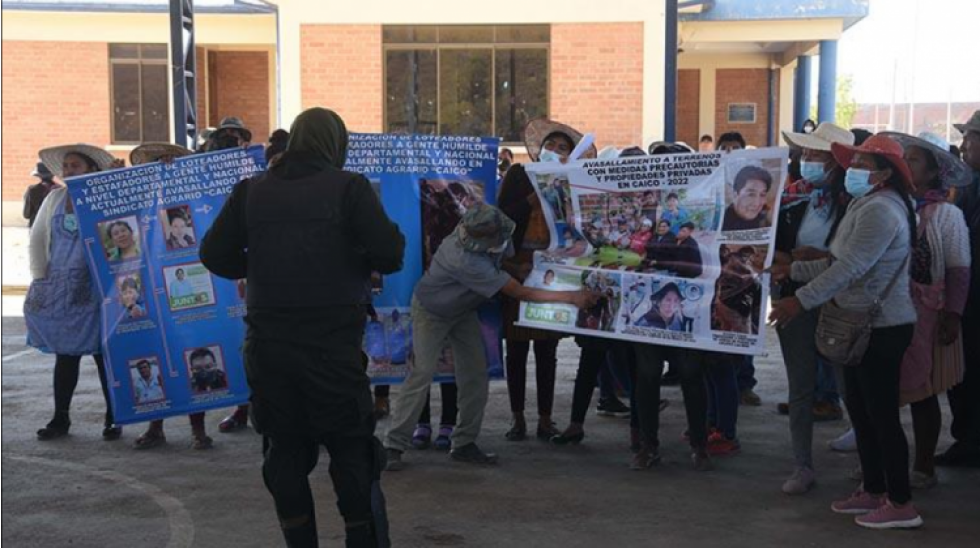 Cochabamba: Comunarios del Caico denuncian avasallamiento que dejó tres ...