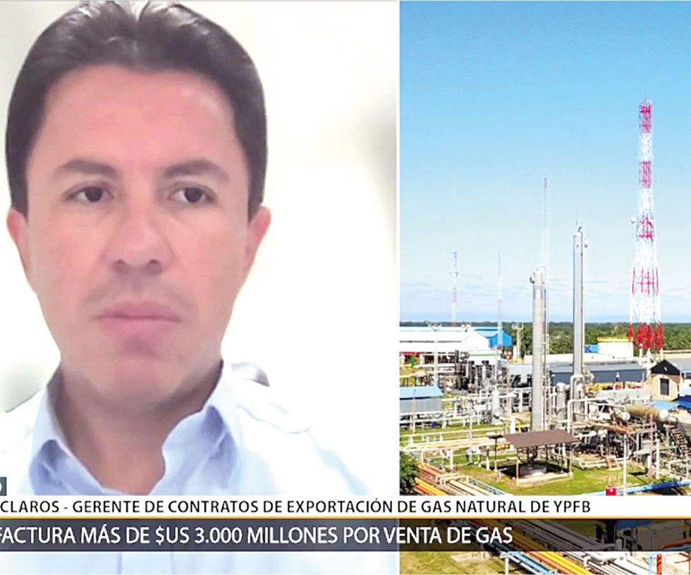 YPFB califica de “hito” venta de gas este año