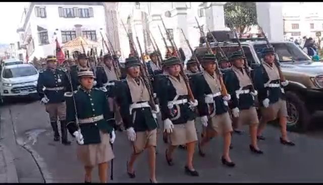 El arma de infantería del Ejército de Bolivia cumple 143 años