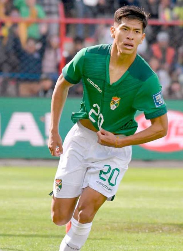 Ervin Vaca anota su primer gol como jugador profesional