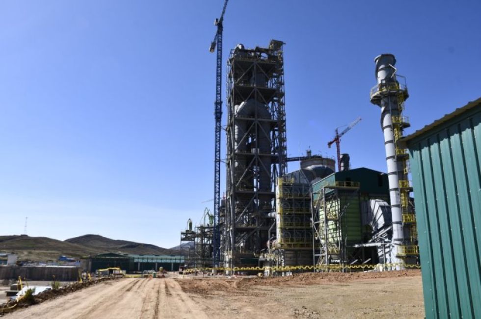 Planta de Ecebol en Potosí iniciará en junio fase de pruebas para ...