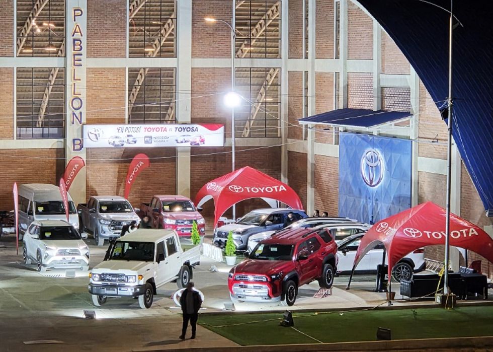 Toyosa brilla en la feria más alta del mundo: Feipobol 2025